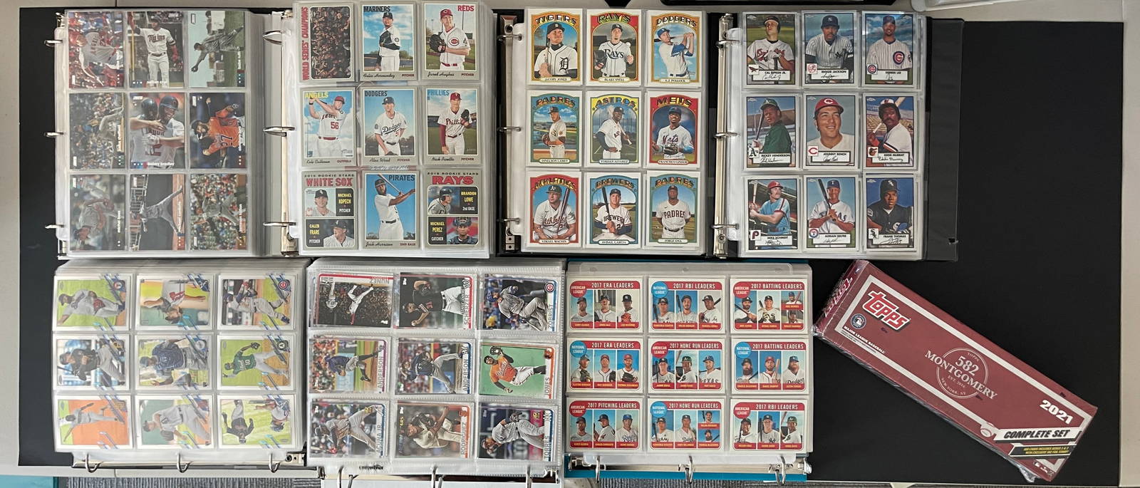 2018 - 2021 Topps Baseball Complete Sets Lot Of 14 W/ Chrome, Platinum ...