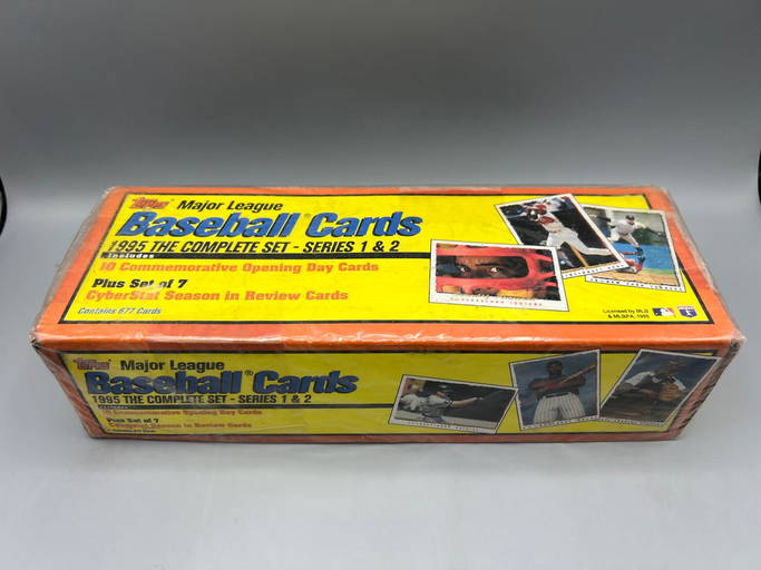 1995 Topps Baseball Complete Series 1 & Series 2 Unopened Factory Set