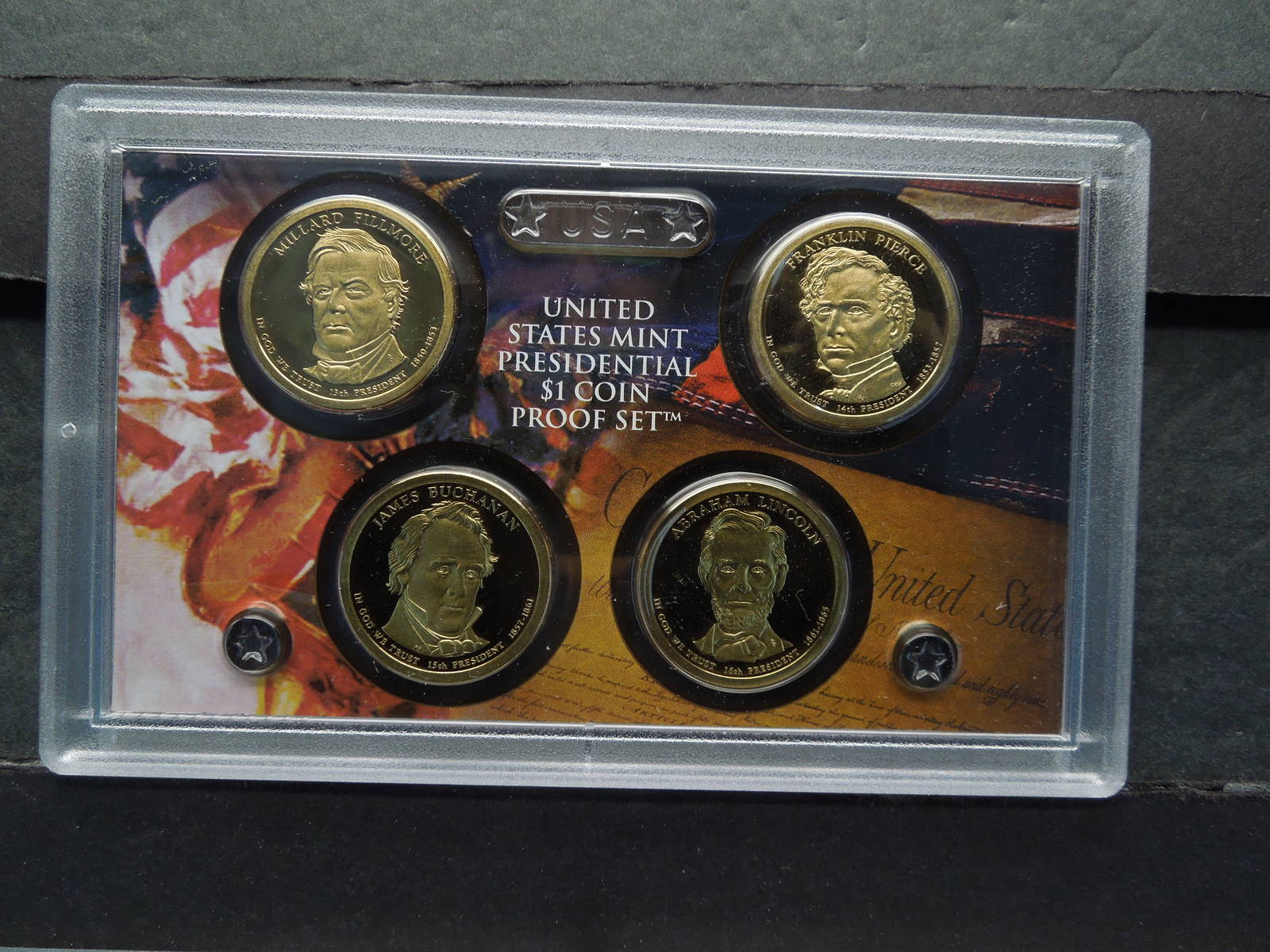 2010-s U.s. Proof Set Including All 5 Dollar Coins And National Park ...