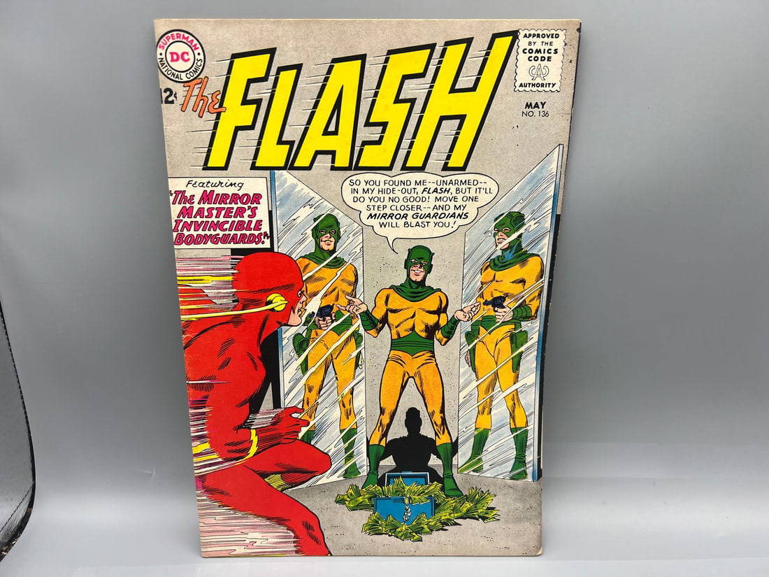 The Flash #136 - 1st Dexter Miles Auction