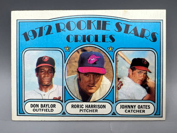 1972 Topps Orioles Rookie Stars #474 Don Baylor