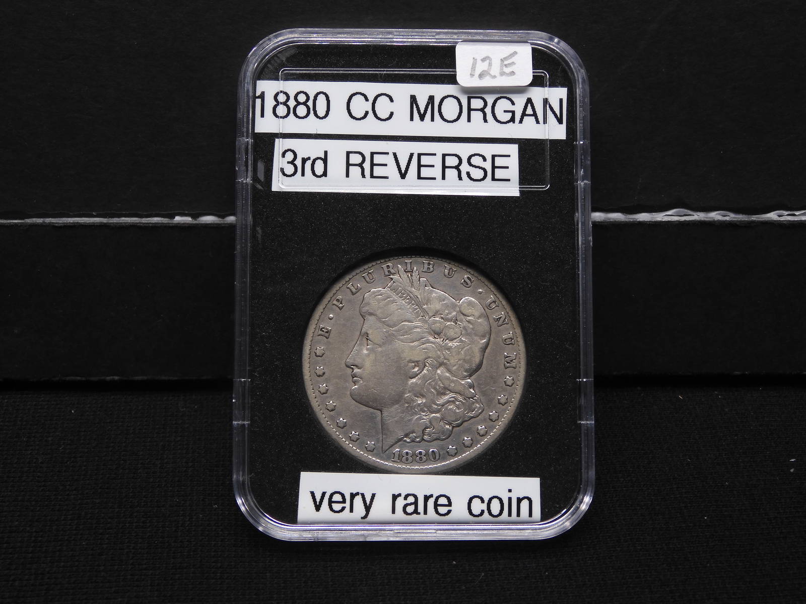 1880-cc Morgan, 3rd Reverse, Very Rare Coin Auction