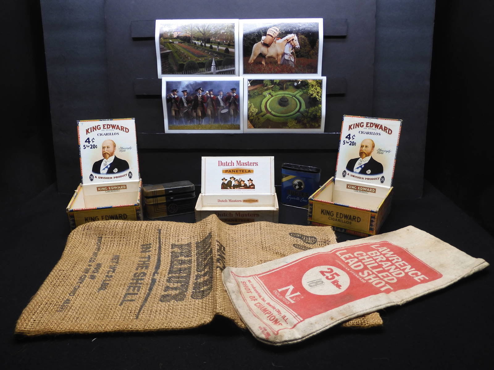 Empty Cigar Boxes , Burlap Peanut Bag - Sep 28, 2023 | Richard L ...