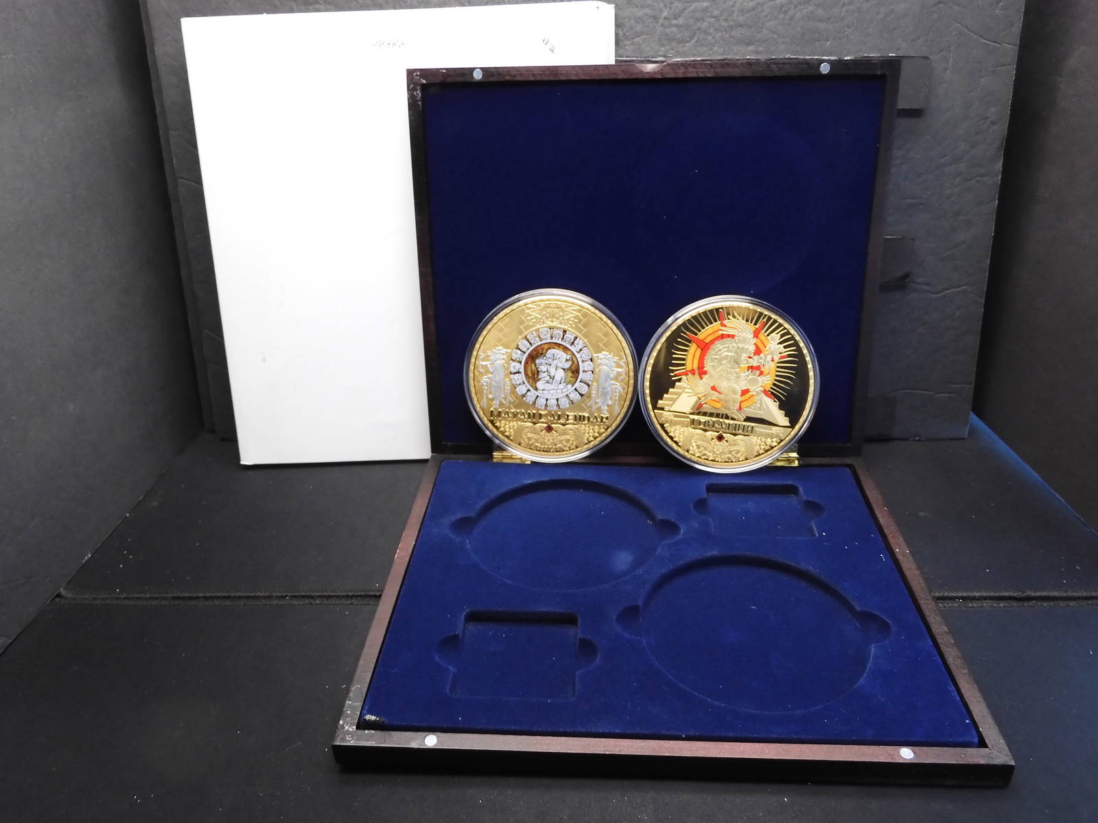 Mayan Calendar Large Coins Auction