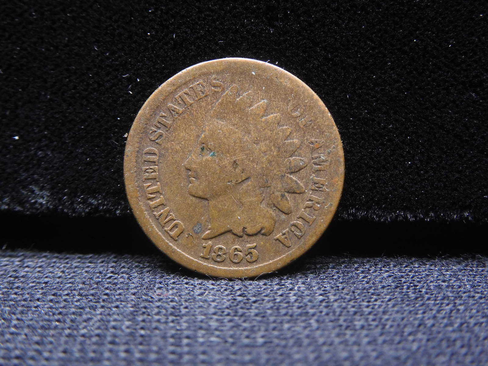 1865 Indian Head Cent Auction