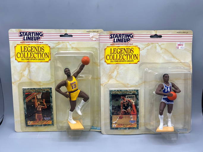 1989 Kenner Starting Lineups Legends Collection Wilt Chamberlain ...