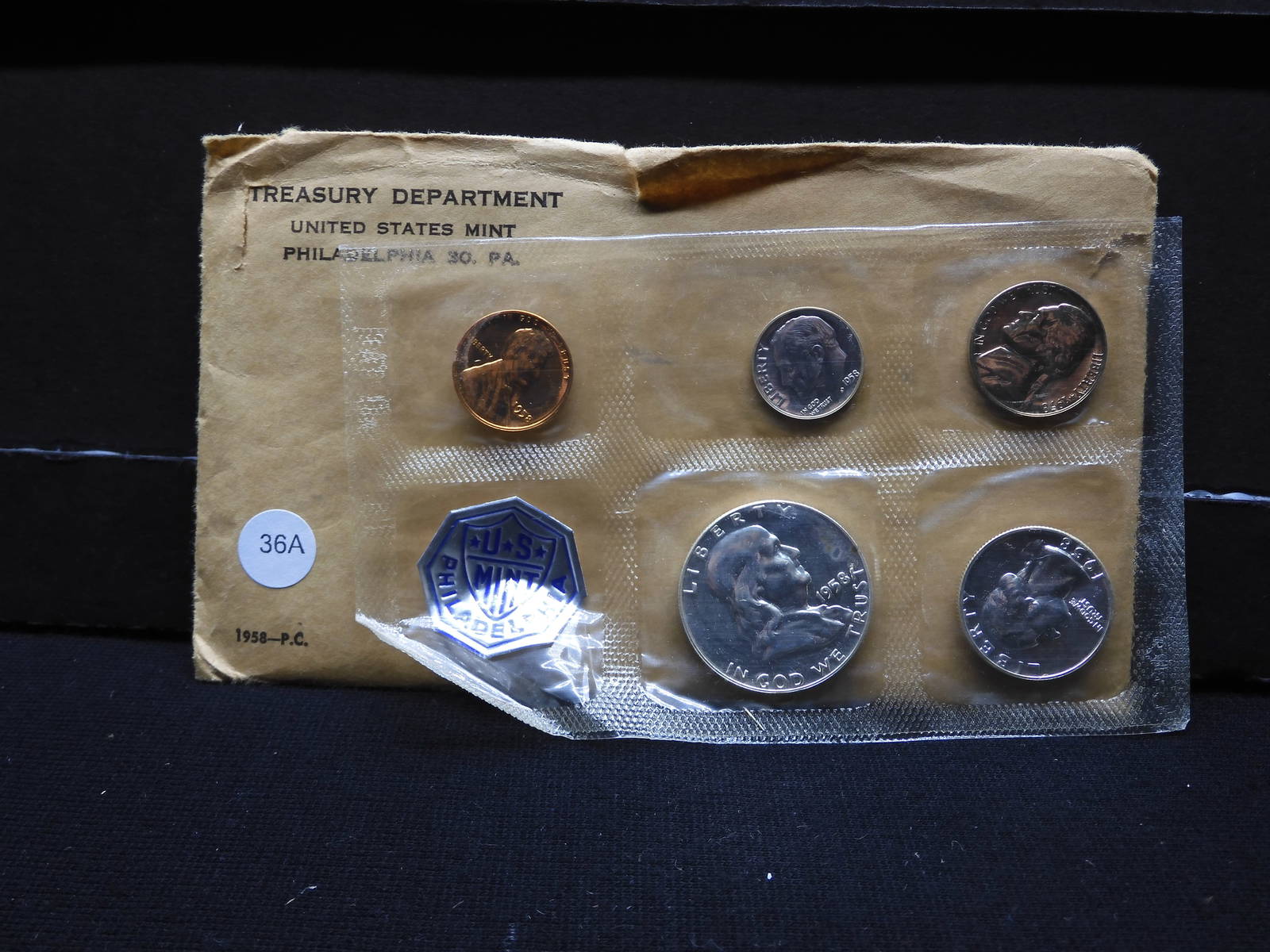 1958 Us Mint Proof Set Auction