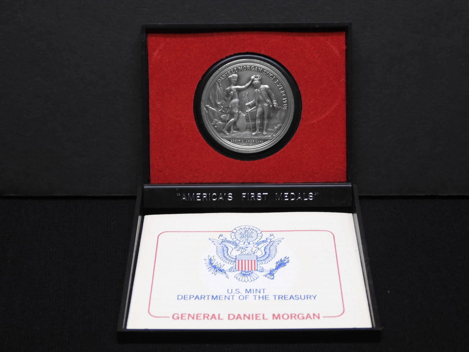 America's First Medals - Gen. Daniel Morgan W/ Coa Auction
