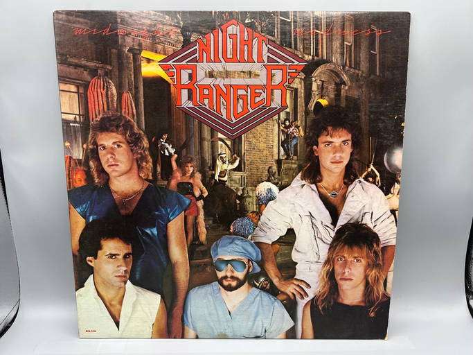 1983 Night Ranger Midnight Madness Vinyl Album