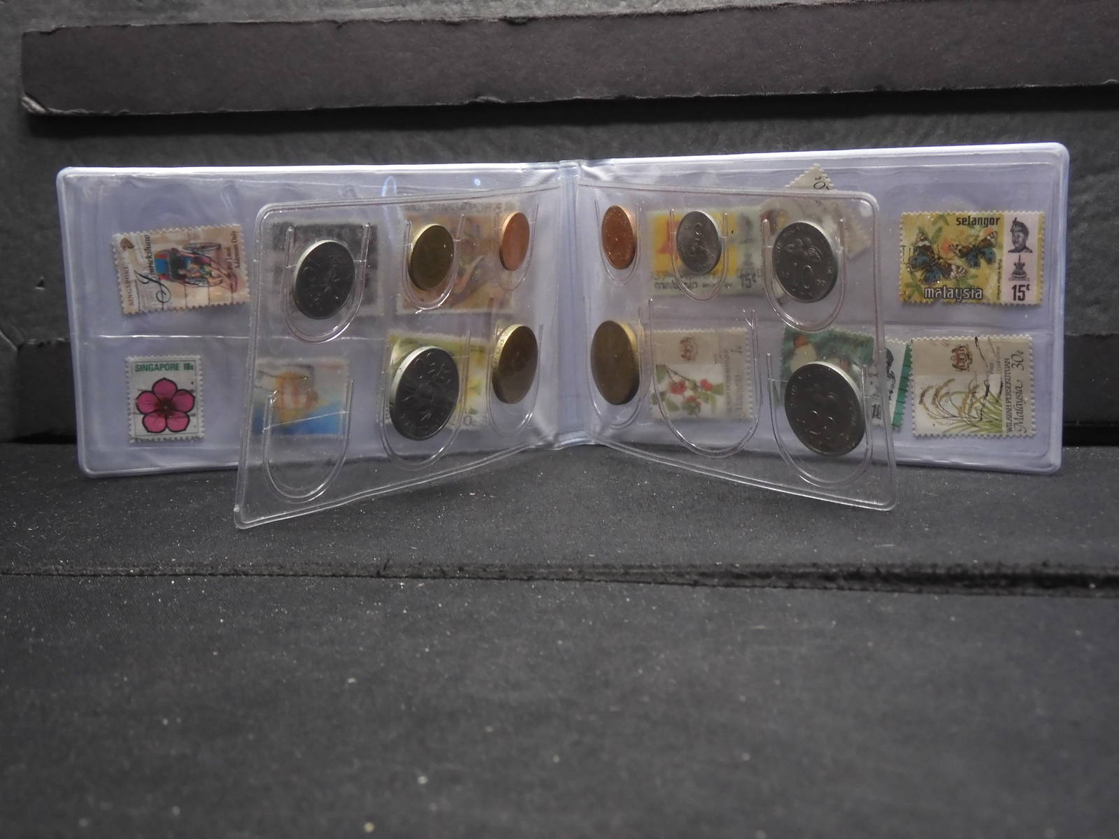 Singapore Coin & Stamp Set Auction