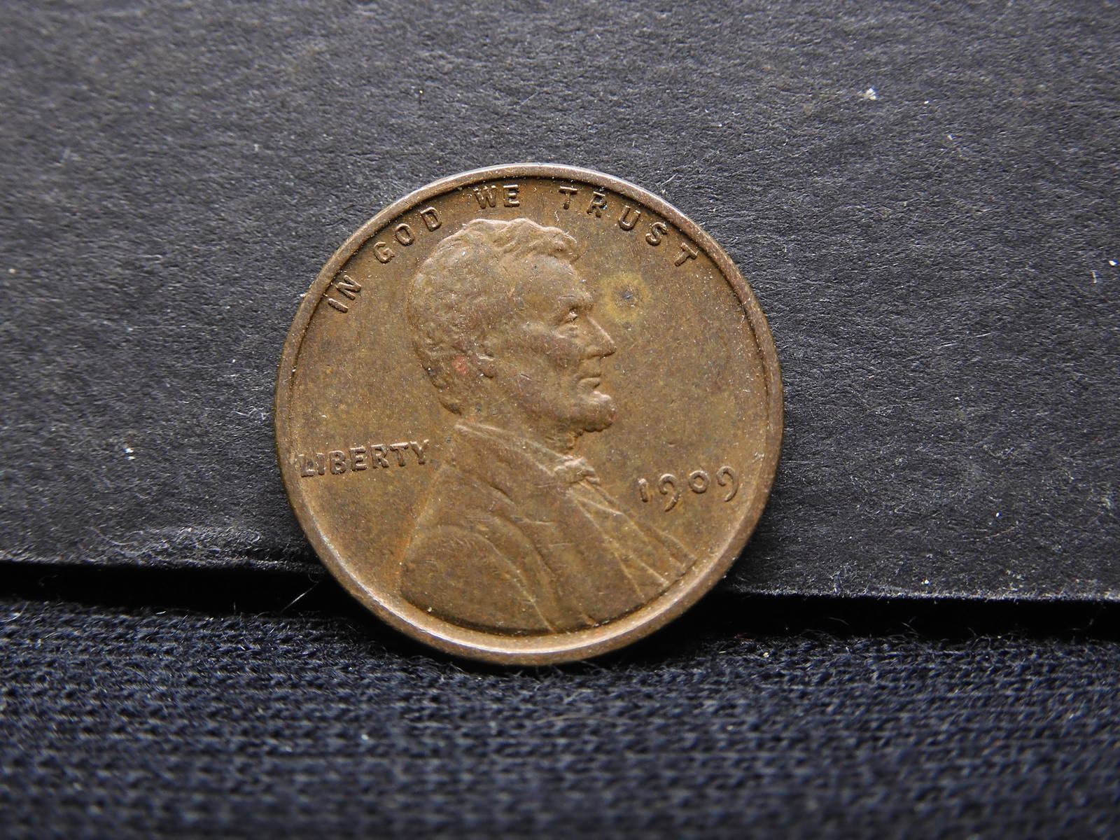 1909-vdb Wheat Penny - Full Wheat Ears! - Better Date! Auction