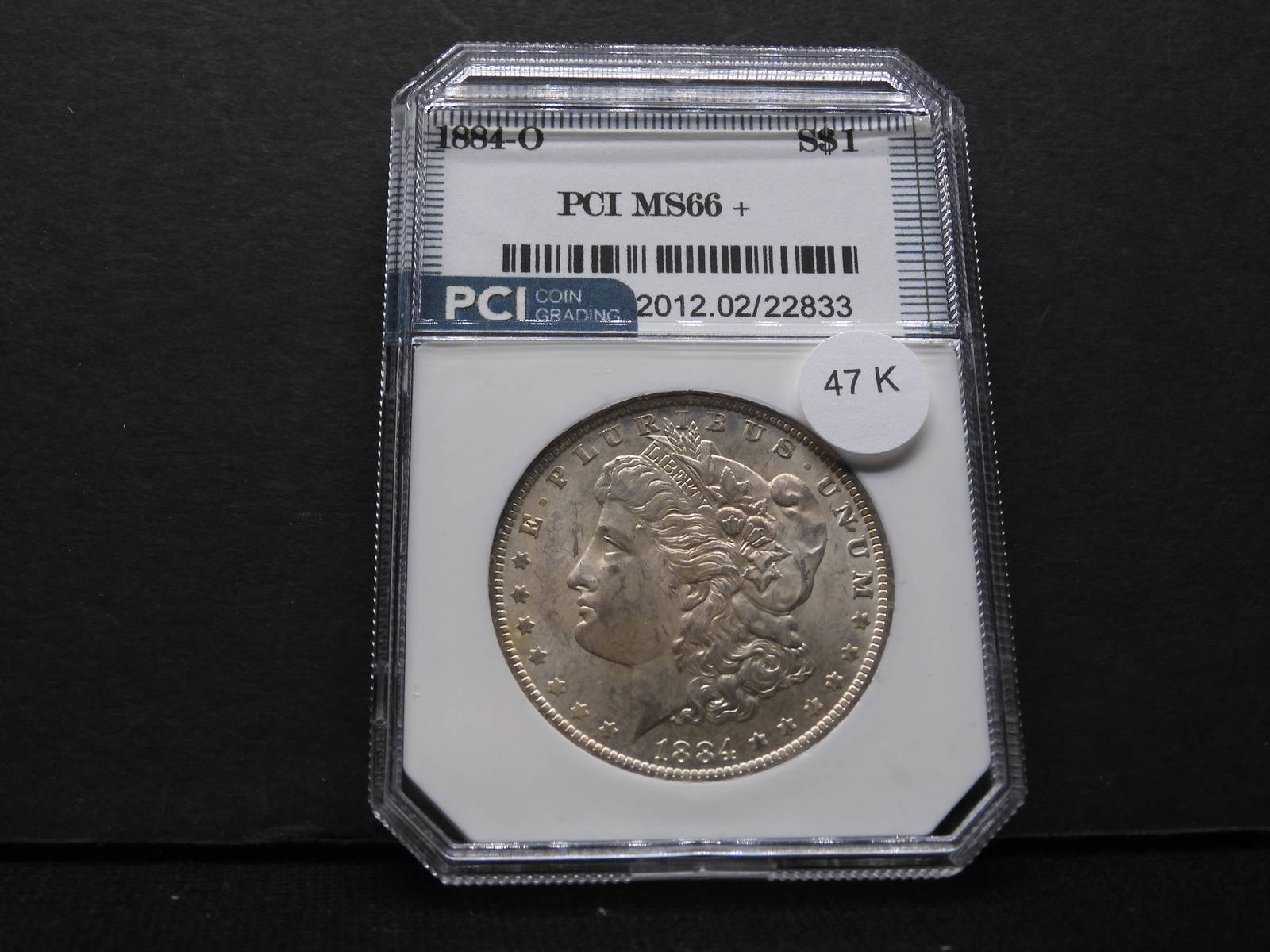 1884-o (silver) Pci Ms 66+ - Morgan Dollar - High Grade Coin Auction
