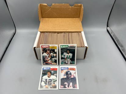 1987 Topps Football Complete Set