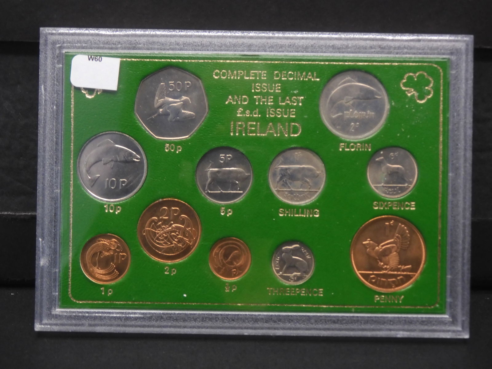 Ireland Decimal Issue And Last S.d. Issue (11) Coin Set