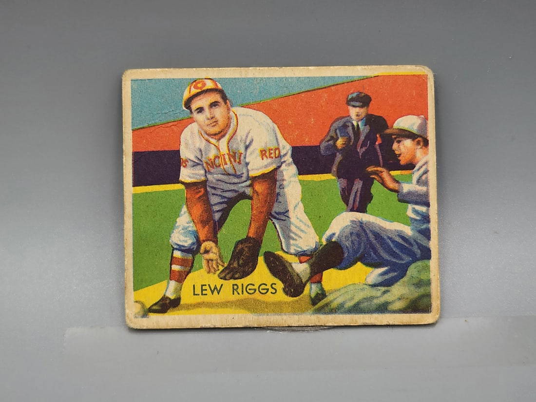 1934-36 Diamond Stars Lew Riggs #96 Auction