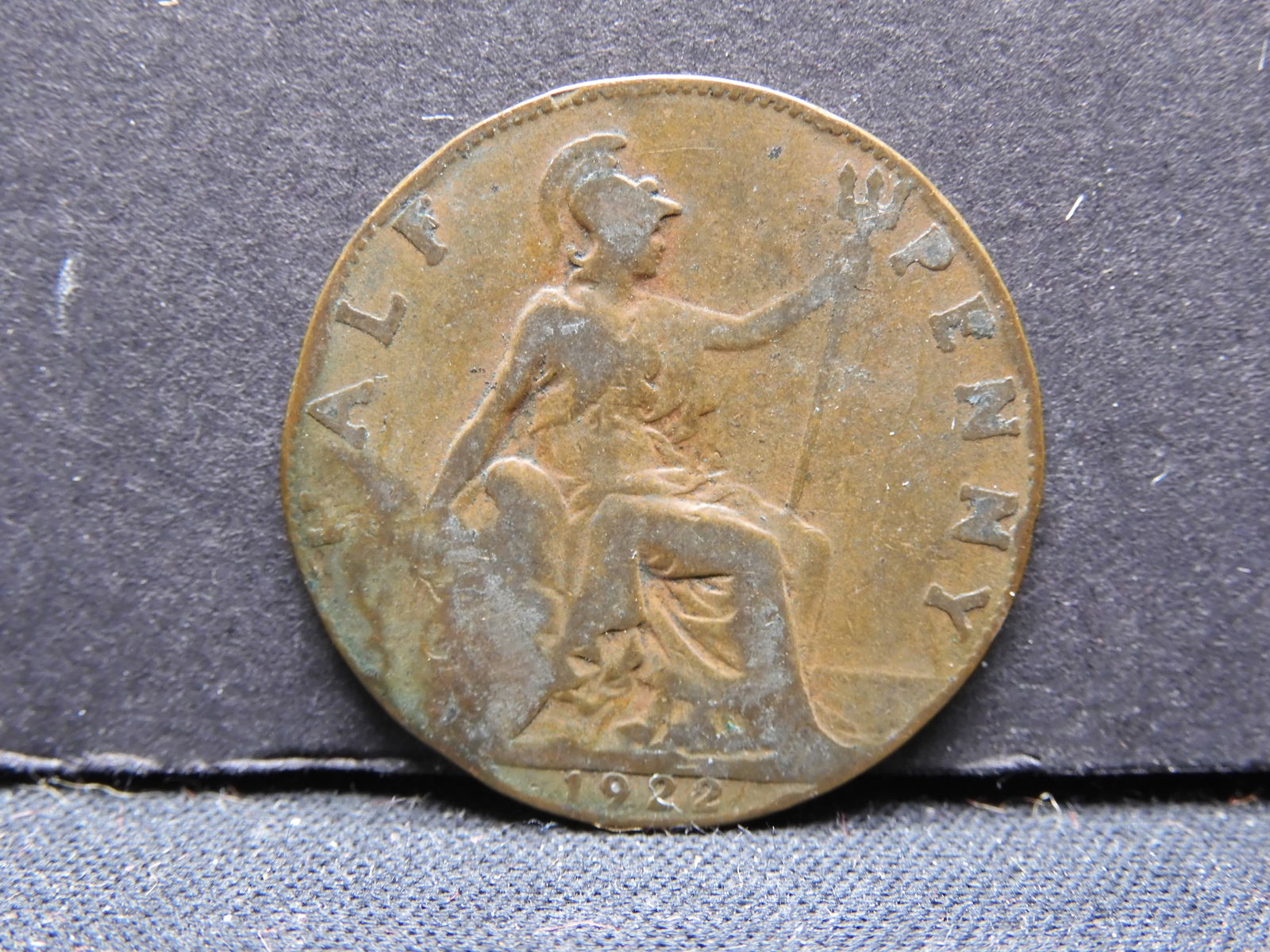 1922 King George V Half Penny