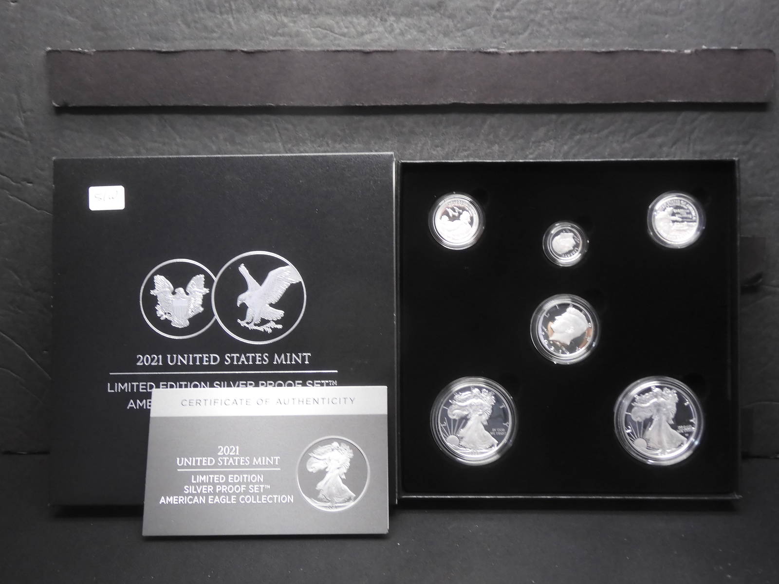 2021-s U.s. Mint Ltd Ed Silver Proof Set Auction