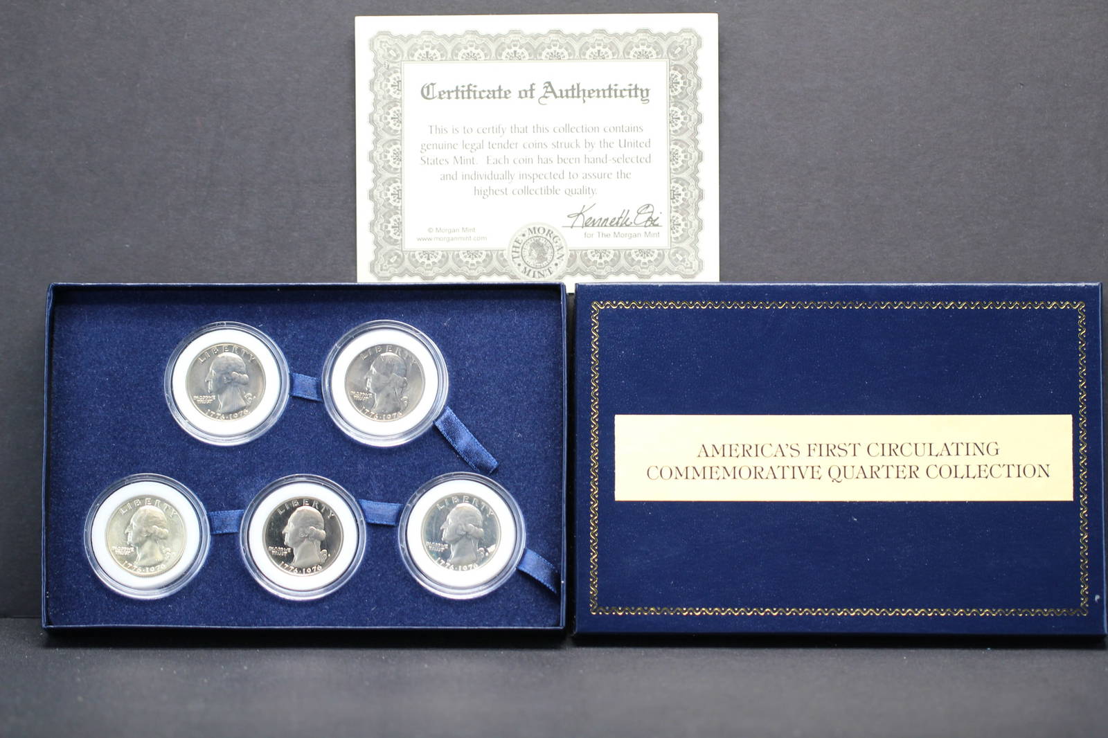 America's First Circulating Comm. Quarter Collection Auction