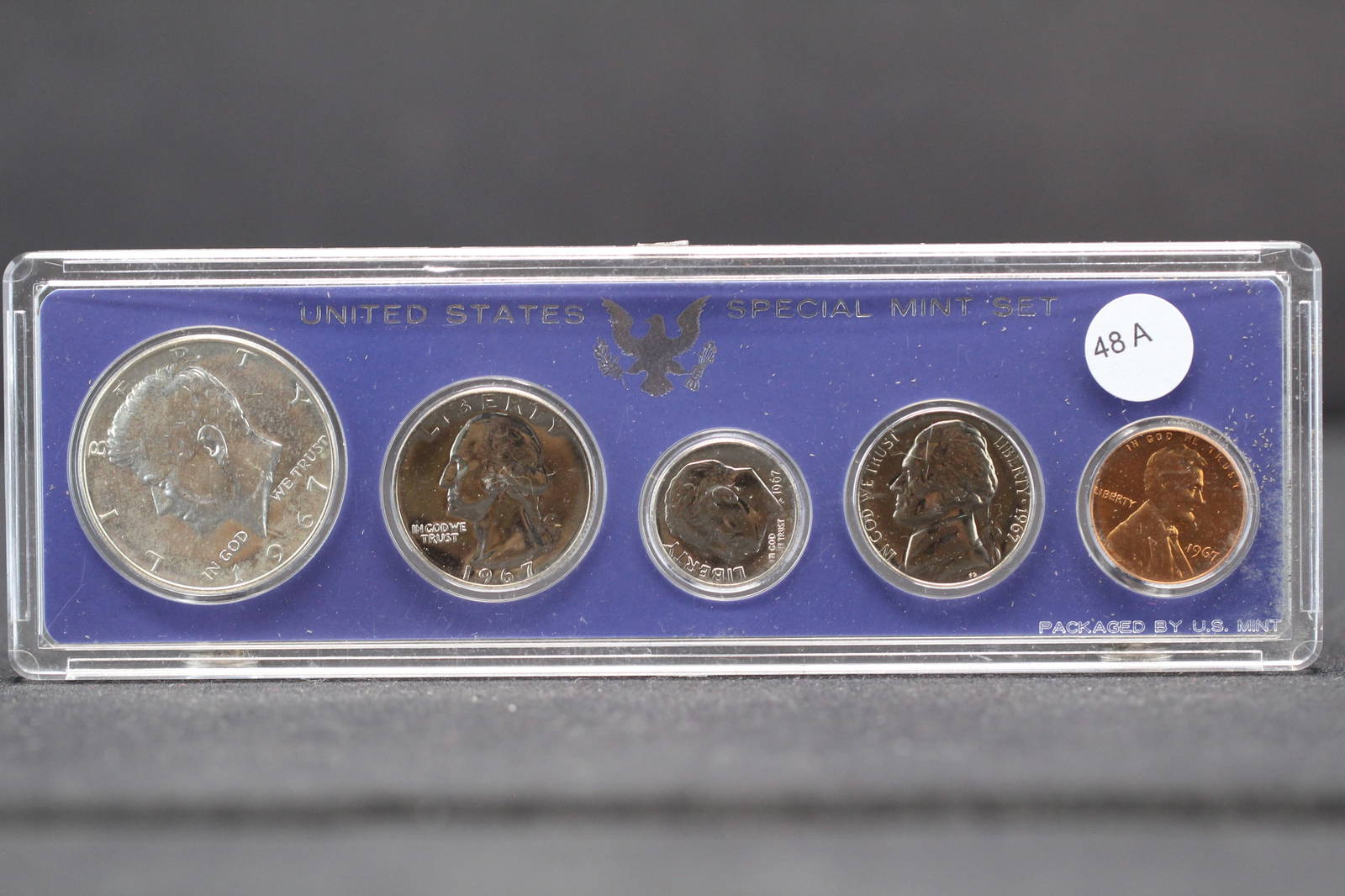 1967 Special Mint Set In Original Us Mint Package. Silver Half. Coins ...