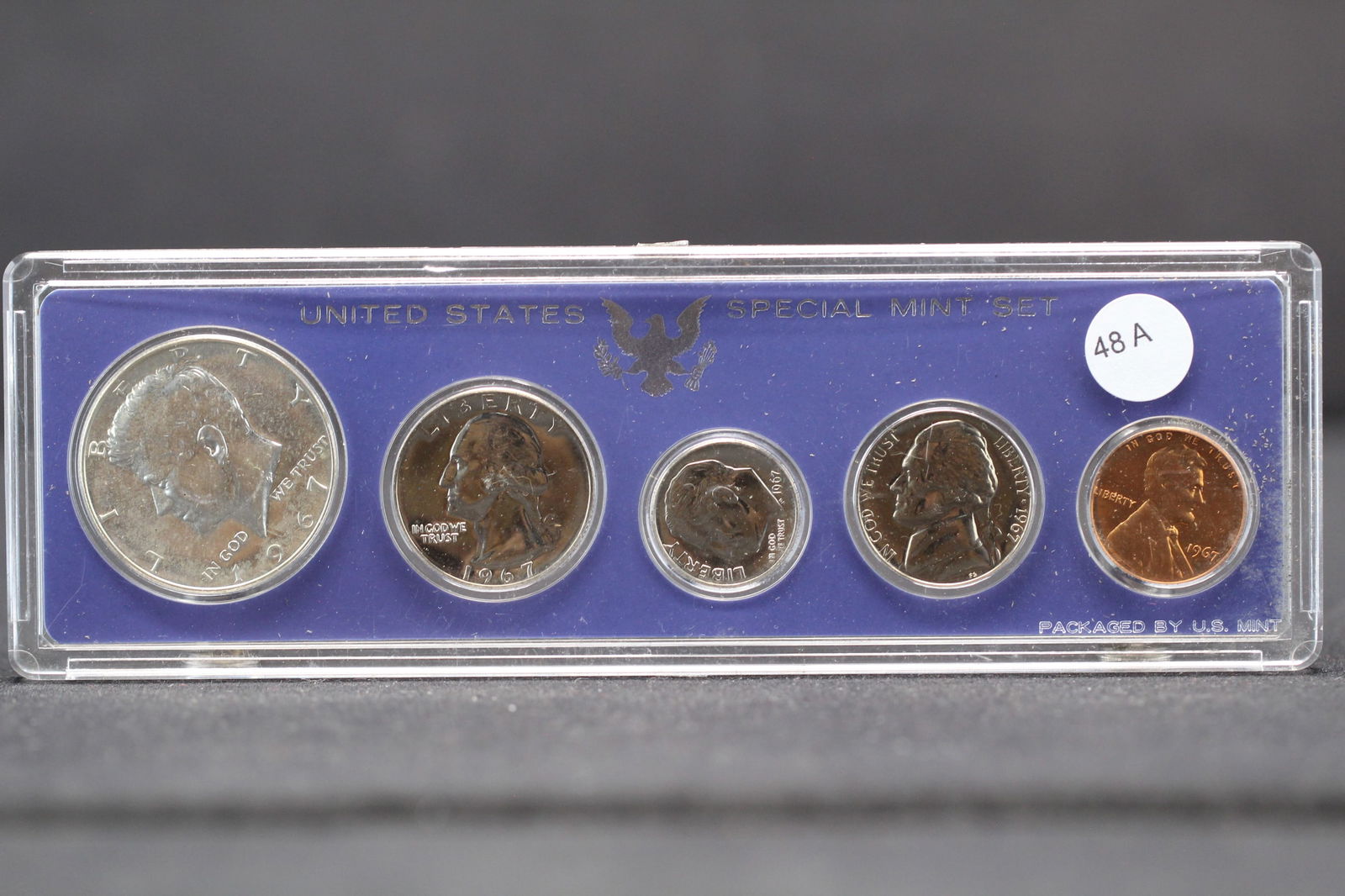 1967 Special Mint Set In Original Us Mint Package. Silver Half. Coins ...