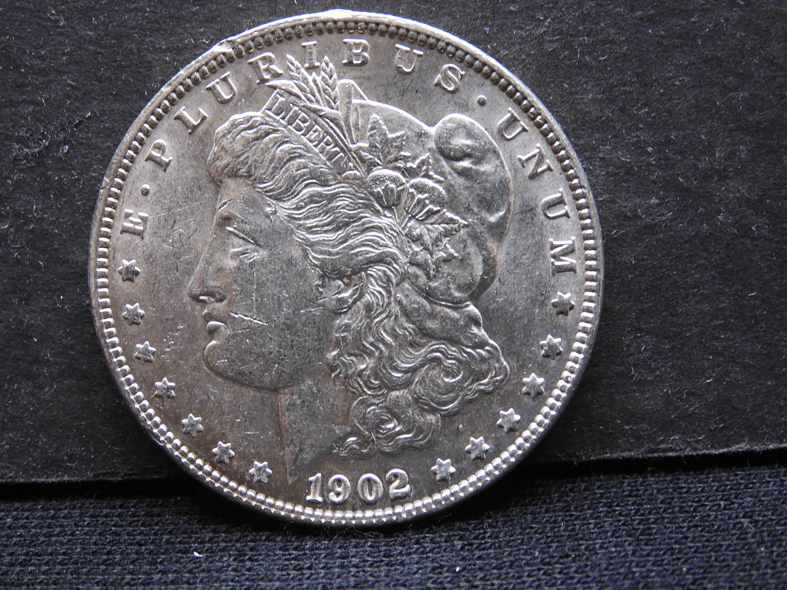 1902 Morgan Silver Dollar - Seldom Seen With Huge Luster Auction