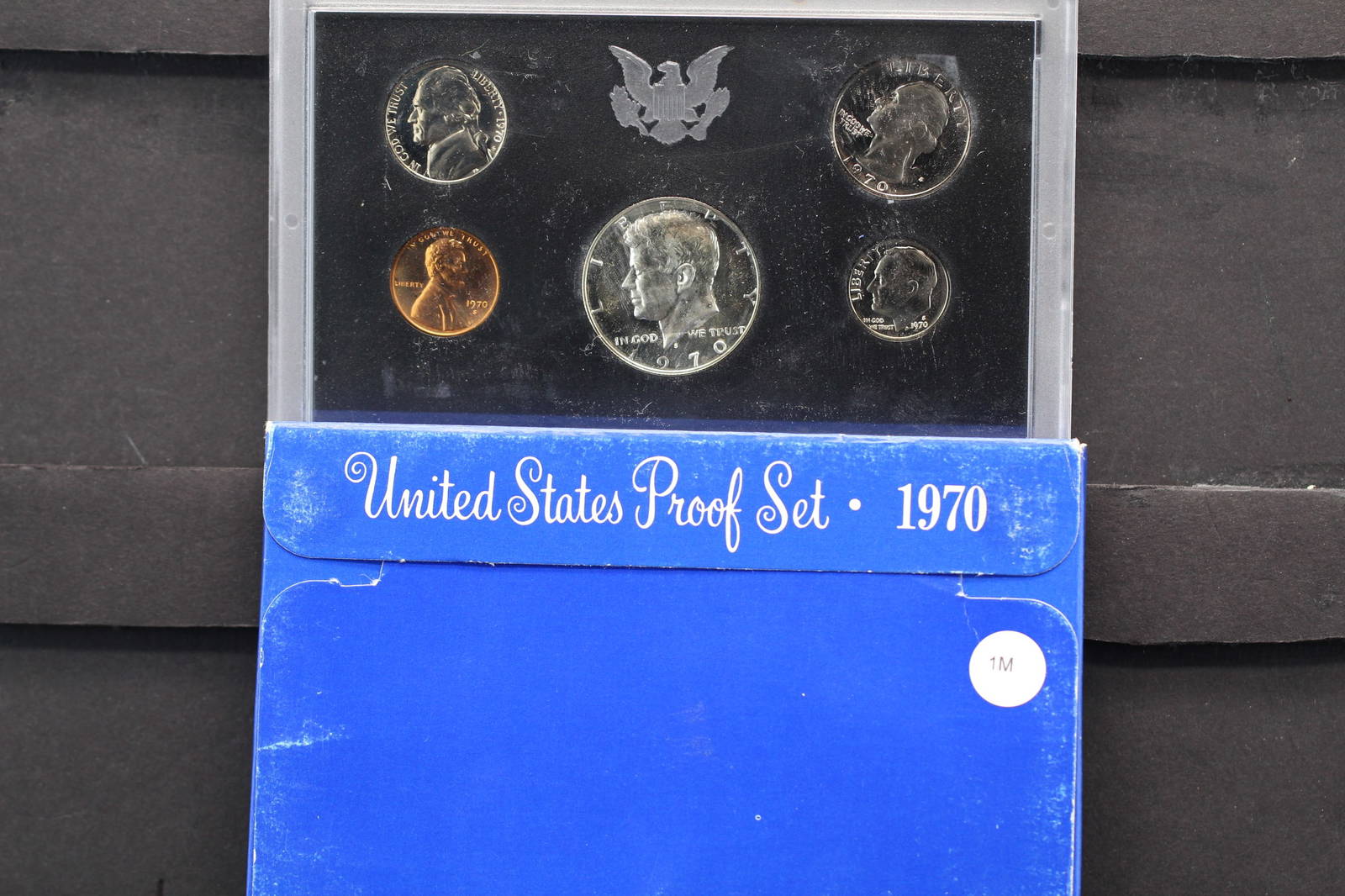 1970-s U.s. Proof Set 40% Silver Half Auction