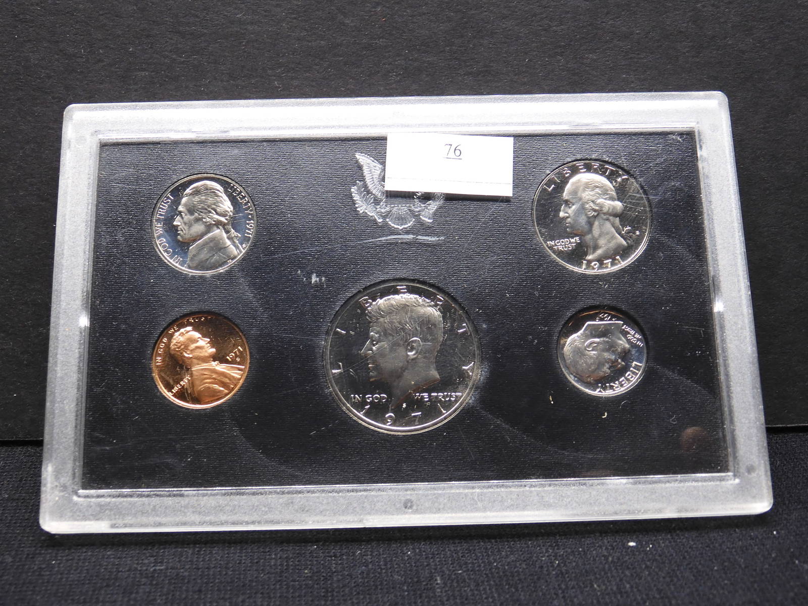 1971-s Proof Set - 5 Coins Auction