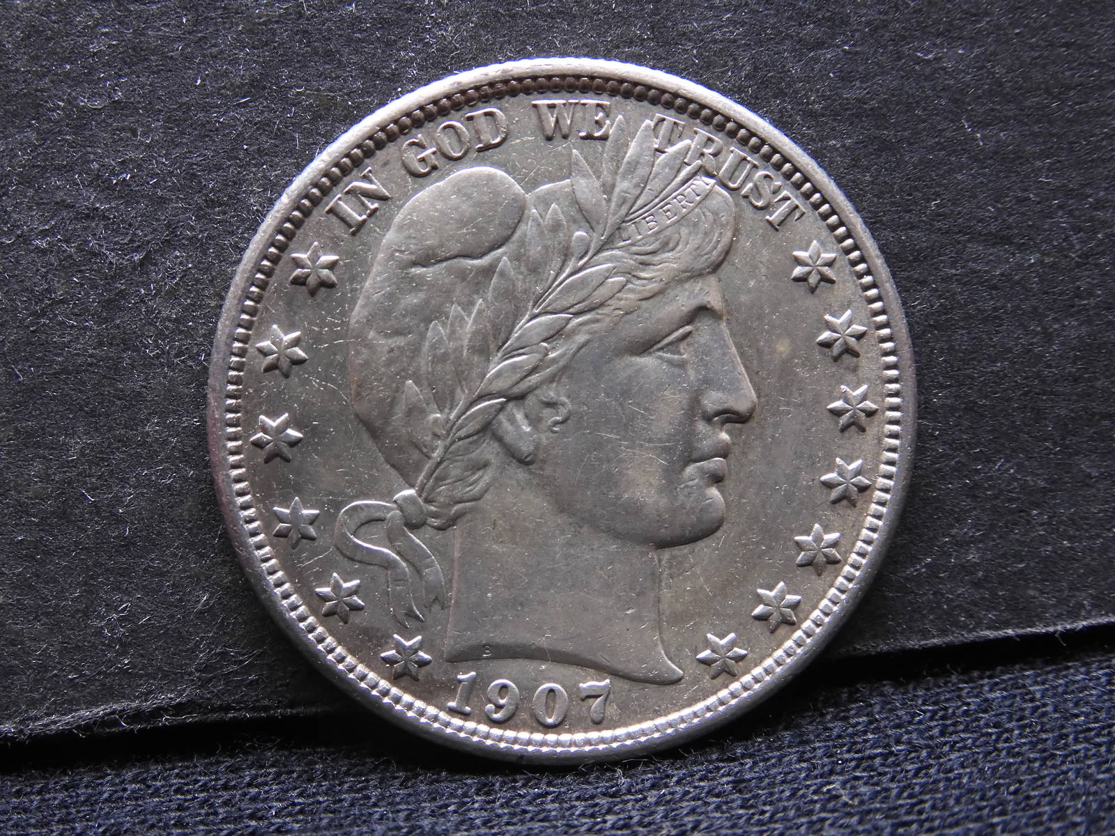 1907-d Barber Half Dollar - Great Details Auction