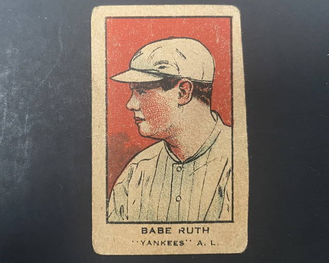 Rare Original Vintage Baseball Card Lot (1909 1939) W/ Hof's W551 Babe ...