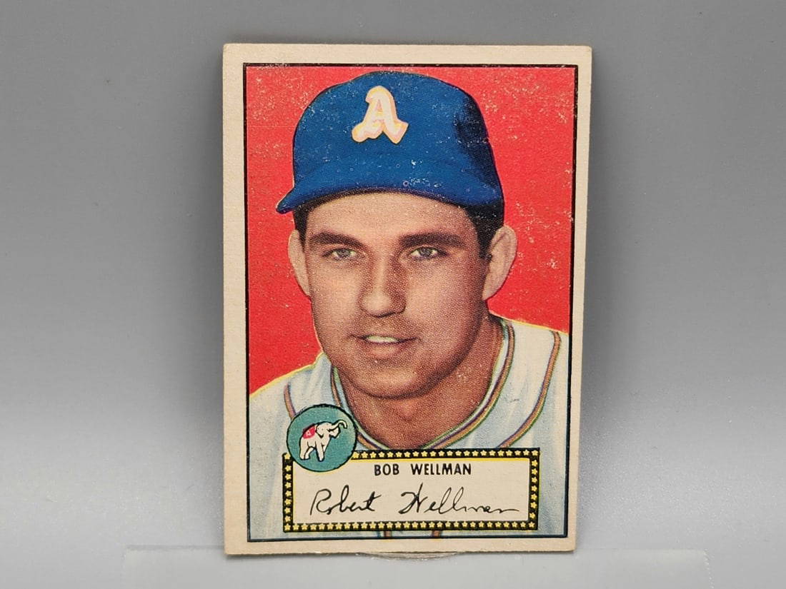 1952 Topps Bob Wellman #41 Auction