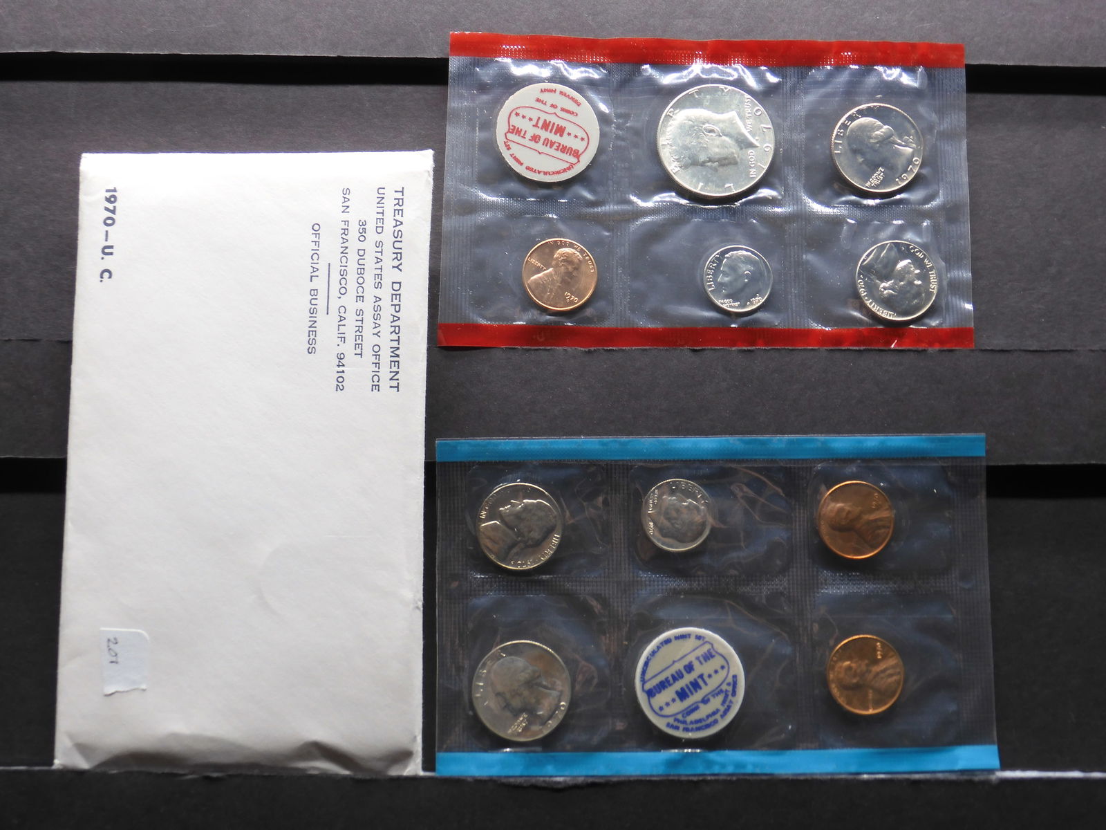 1970 P&d Mint Set With S Penny Auction