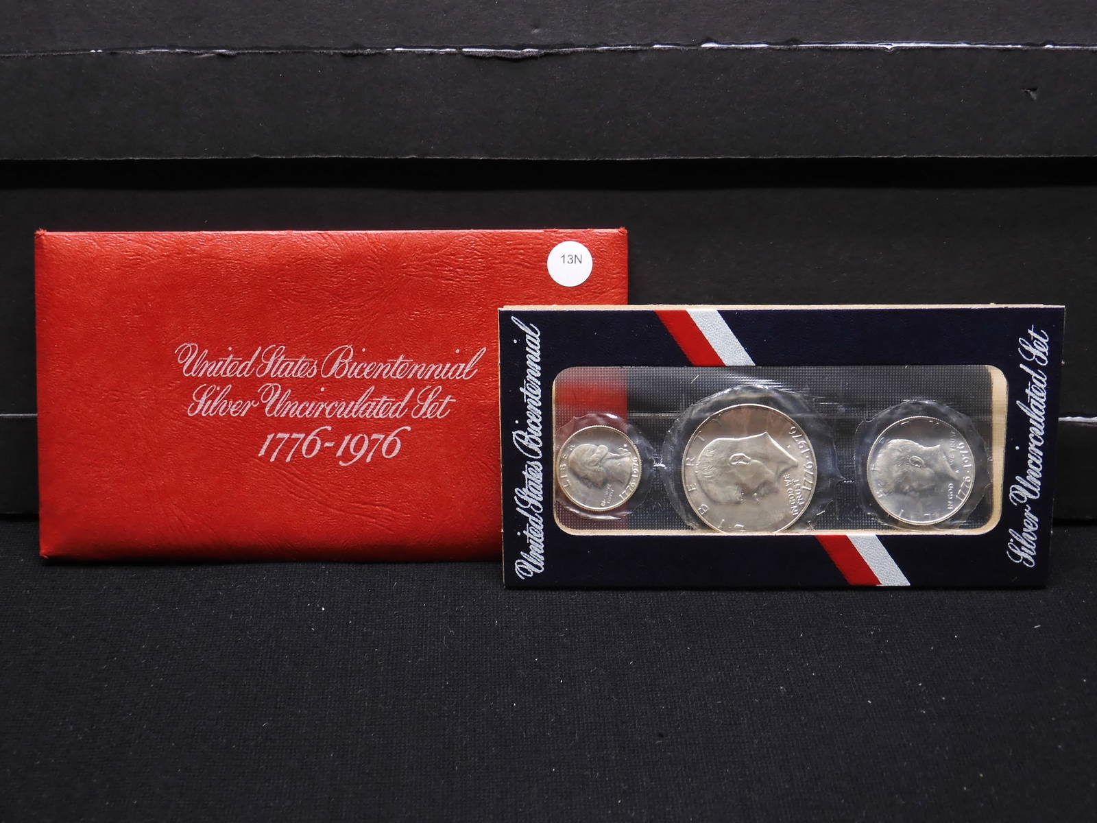1776-1976-s United States Bicentennial 3-piece Silver Mint Set In ...