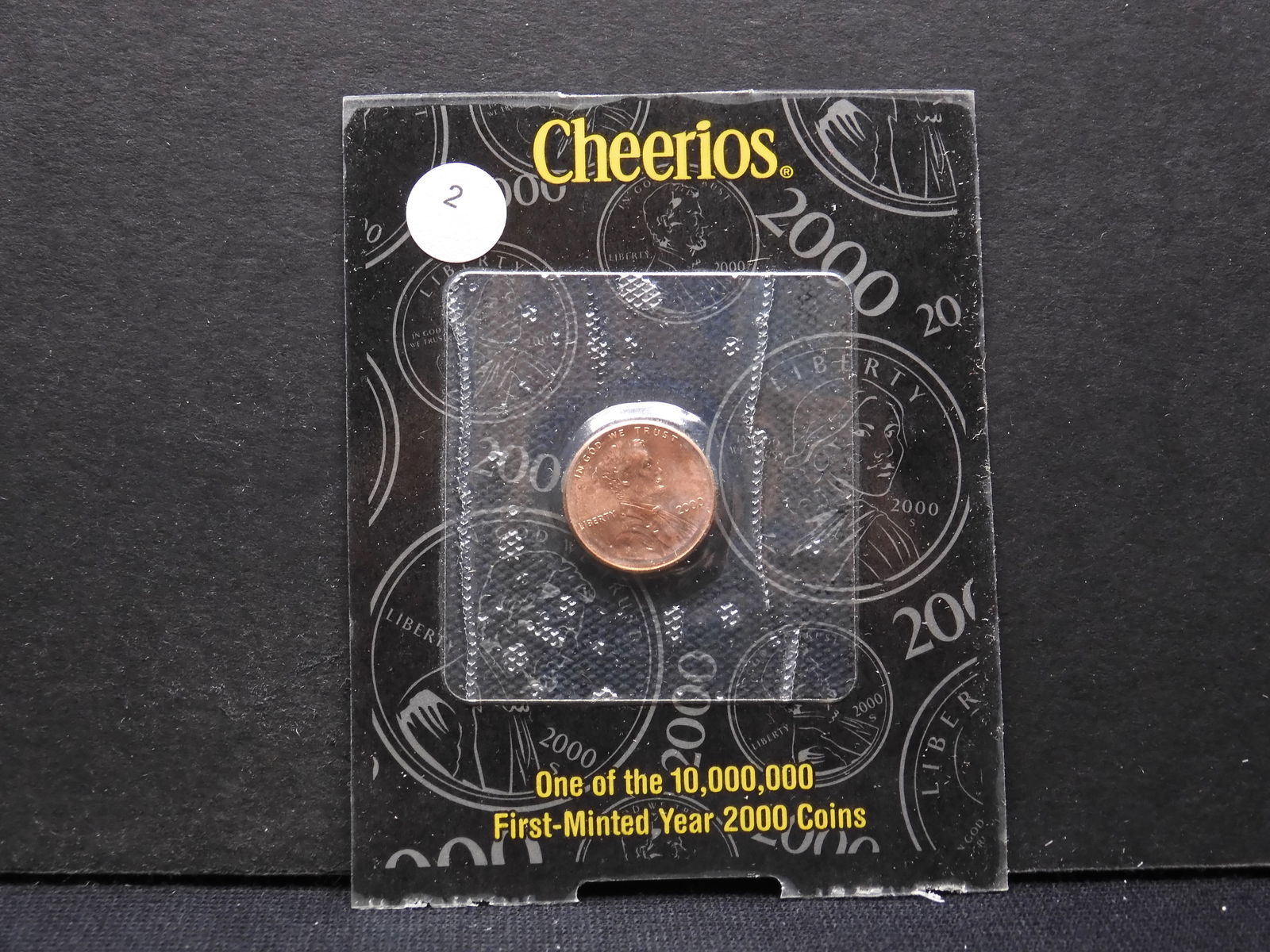 2000 Memorial Cent Known As The Cheerios Cent. Put In Cereal Boxes ...