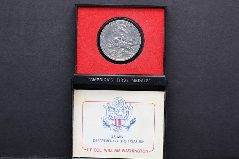 U.s. Mint "americas First Medals" Lt. Col. William Washington