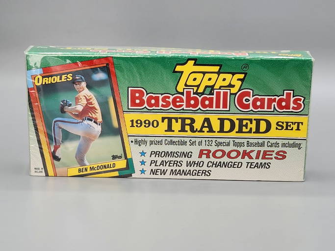 1990 Topps Baseball Traded Complete Factory Set Harder To Find Ireland ...