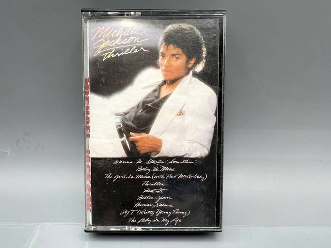 1982 Michael Jackson Thriller Cassette Tape