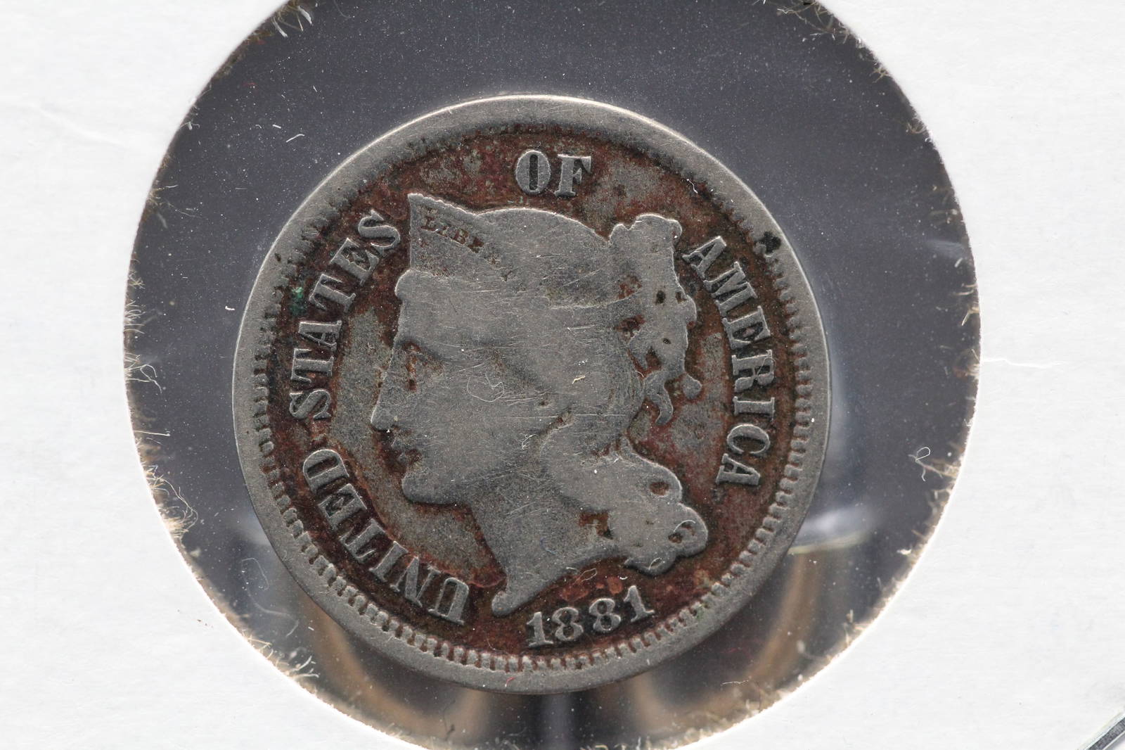 1881 Three Cent Nickel Auction