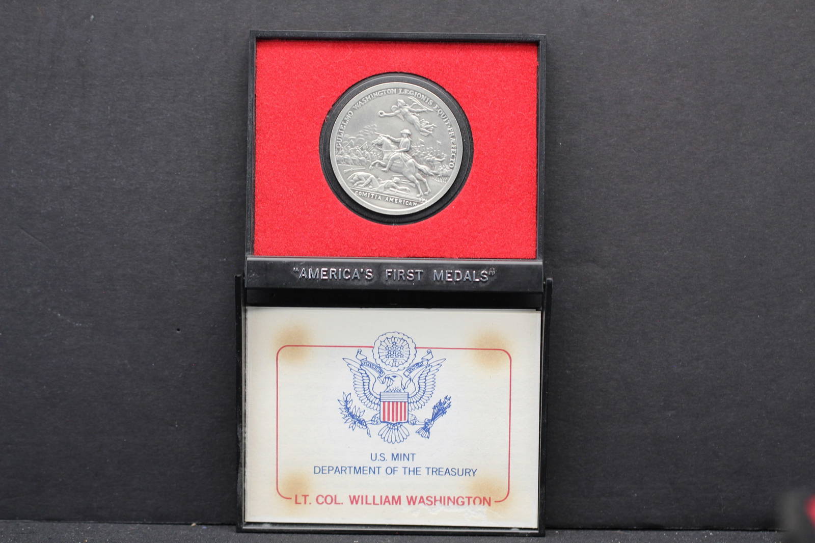America's First Medals - Eighth In The Series - Lt. Col. William ...