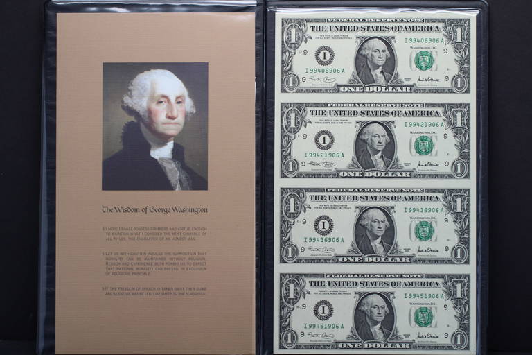 World Reserve Monetary Exchange The Wisdom Of George Washington 2001 ...