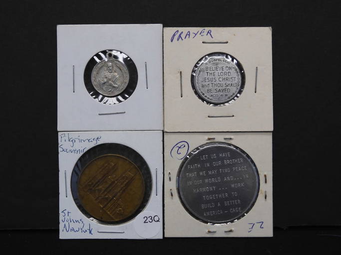 4 Religious Tokens