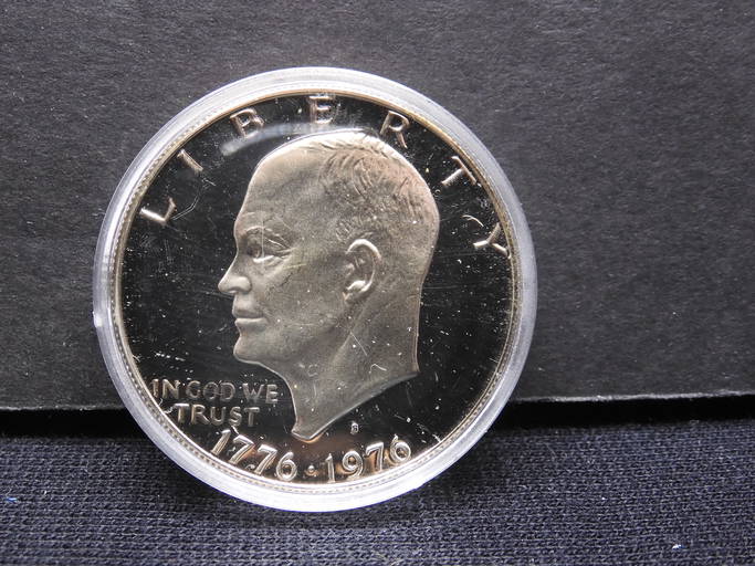 1776 1976 S Bicentennial Eisenhower Proof Dollar Beautiful!!