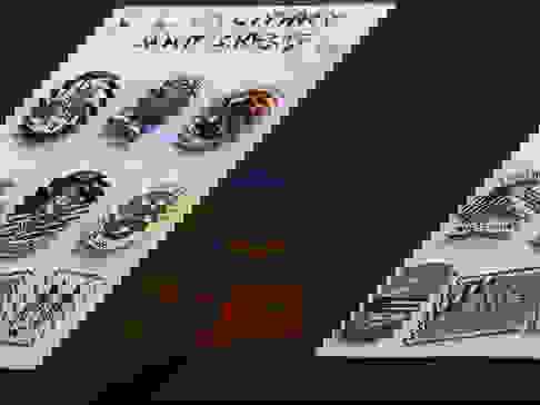 9 Assorted Military Unit Crests Auction