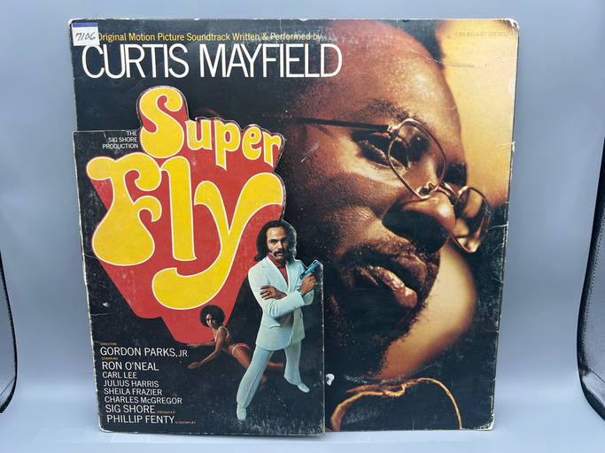 1972 Curtis Mayfield Superfly Vinyl Album