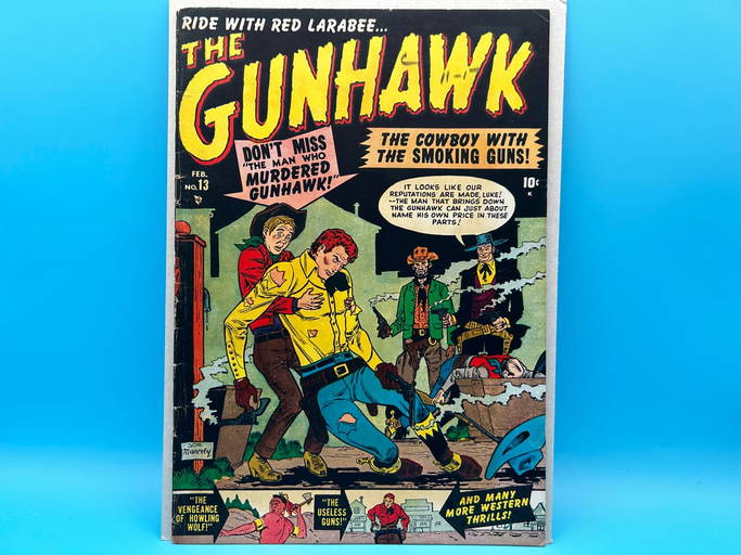 The Gunhawk #13 (marvel Comics 1951) Tuska Art