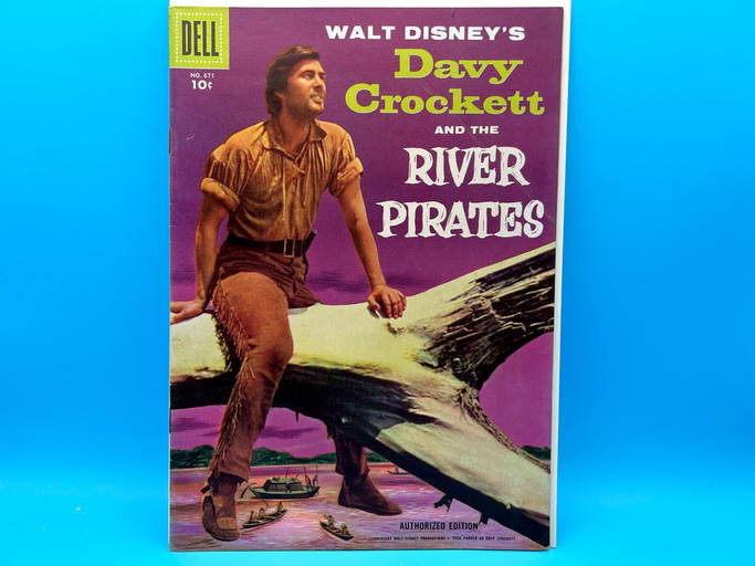 Dell Four Color #671 Davy Crockett And The River Pirates