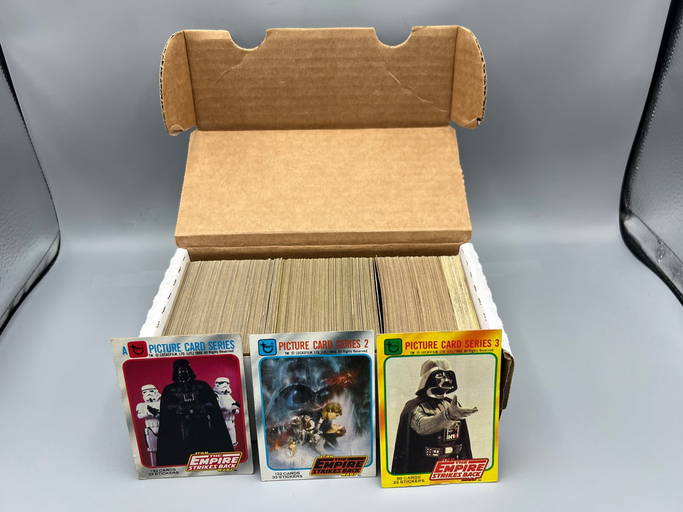 1980 The Empire Strikes Back Star Wars Complete Set (352 Cards) Series ...