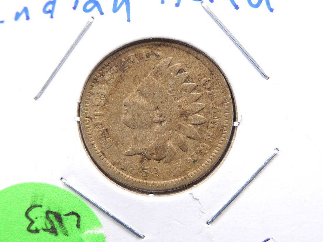 1859 Indian Head Penny Auction