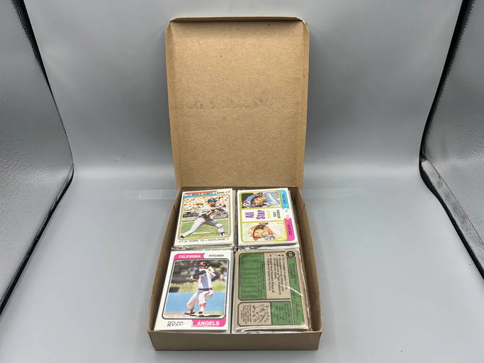 West Corp. Cello Fun Pack Repack Complete 1974 Topps Baseball 20 Pack ...