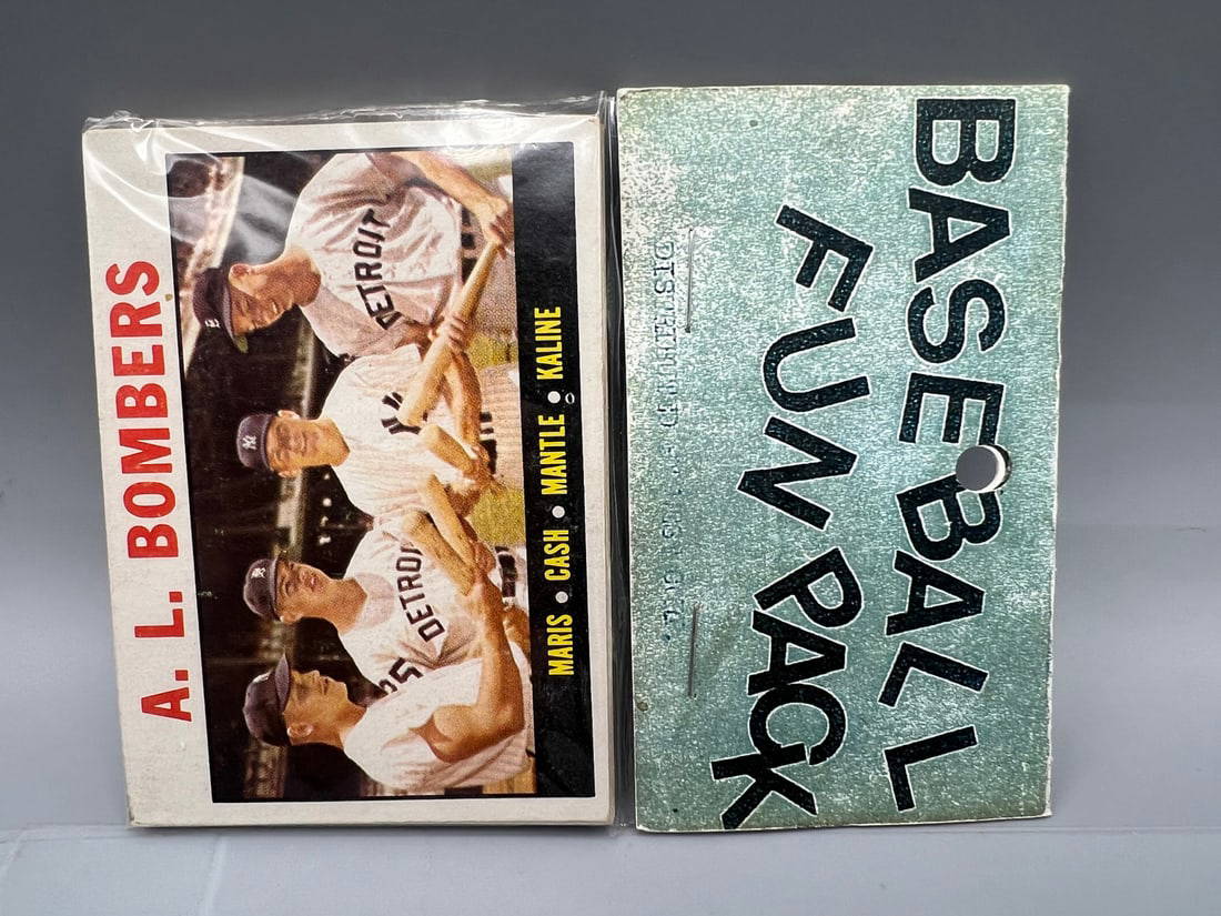 West Corp. Cello Fun Pack Repack 1964 Topps Baseball Unopened Pack W ...