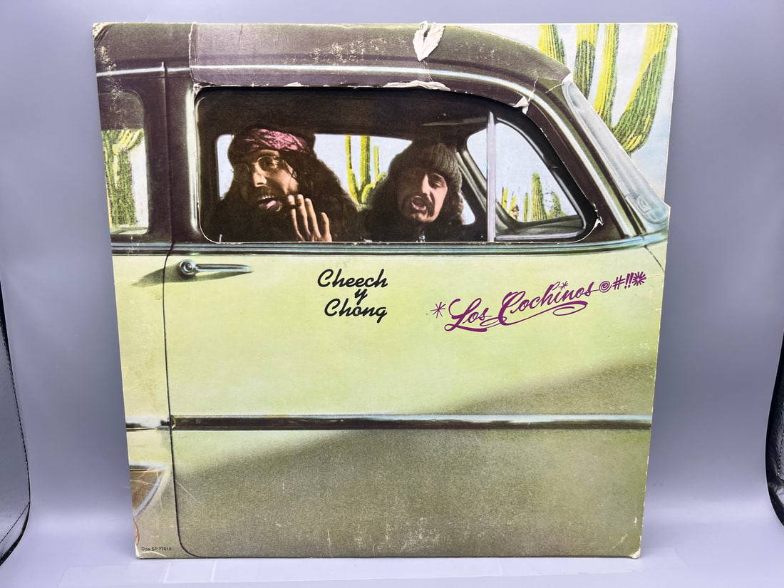 1973 Cheech & Chong Los Cochinos Diecut Cover Vinyl Album - Sp 77019 ...